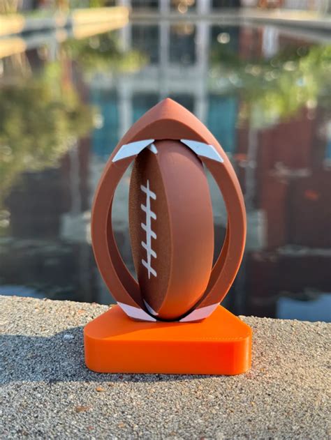 Football Spinner Fidget Free 3d Print Model Makerworld