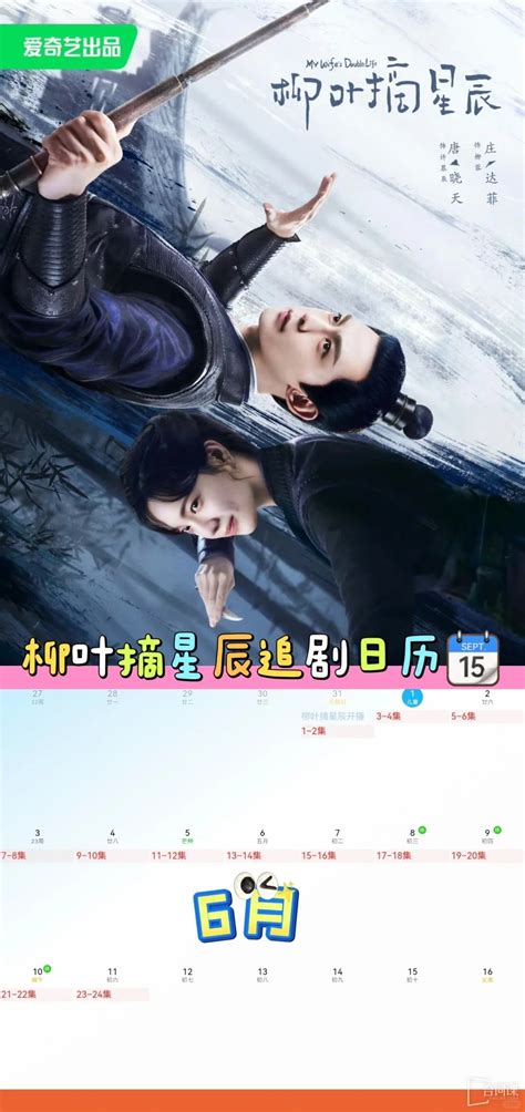 电视剧柳叶摘星辰追剧日历 柳叶摘星辰什么时候更新 台词课