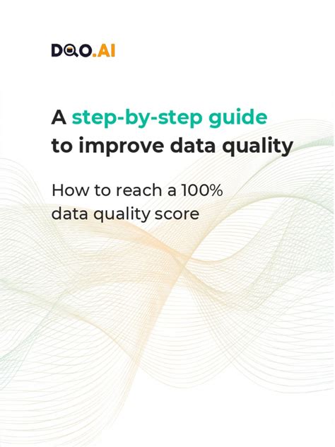 a step by step guide to improve data quality pdf data quality