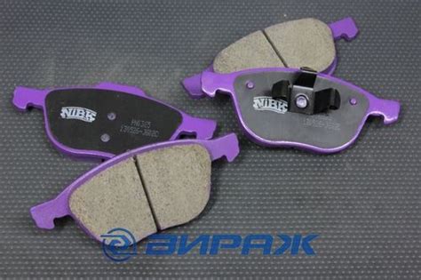 PN0365 Тормозные колодки (дисковые), передние NIBK | Запчасти на DRIVE2