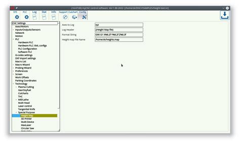 Plc Plc Height Map MyCNC Online Documentation