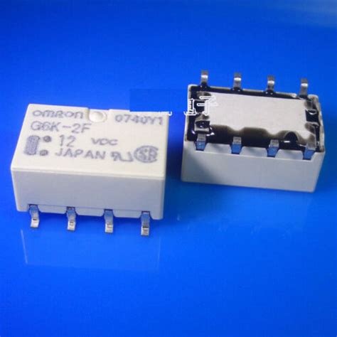 G6k 2f 12vdc Telecom Dpdt Relay 1a 12v Sop8 X 2pcs A6 26 Ebay