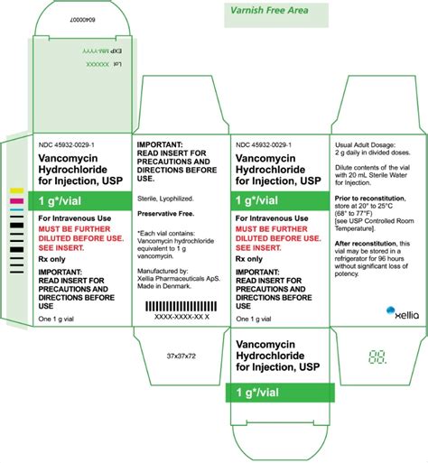 Vancomycin Hydrochloride Injection Powder Lyophilized For Solution