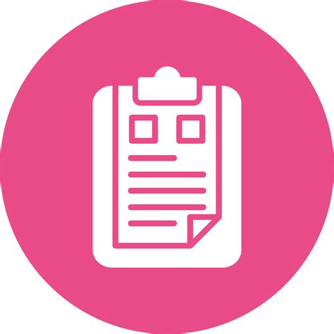 Assignment Vector Icon 15372290 Vector Art At Vecteezy