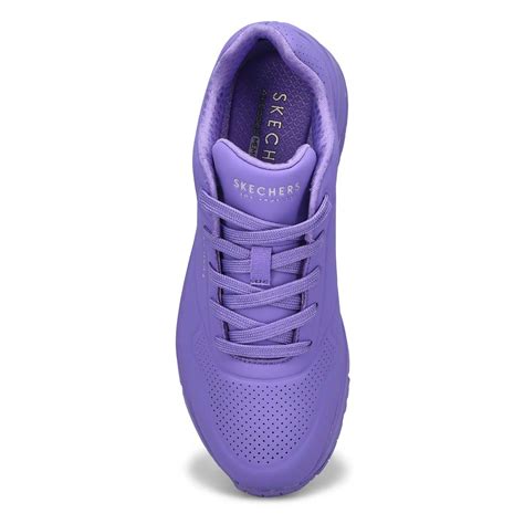 Skechers Womens Uno Stand On Air Lace Up Sne