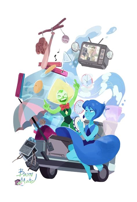 Lapis Lazuli Peridot Su Art Su Персонажи Steven Universe