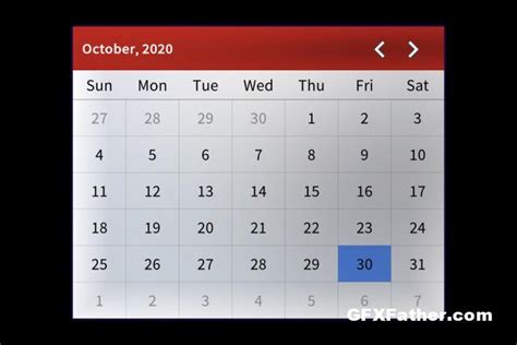 unity assets date picker pro calendar v1 2 1 gfxfather
