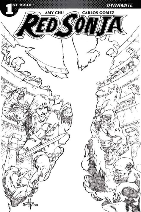 Red Sonja 1 Worlds Away Issue