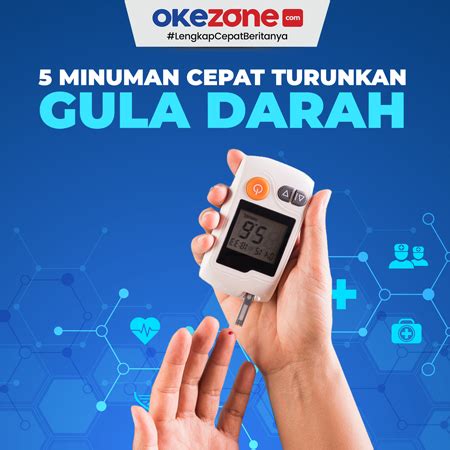 5 Minuman Yang Cepat Turunkan Gula Darah 0 Foto Okezone Infografis