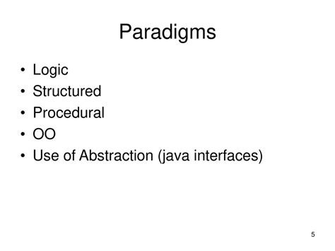 A Project Approach To Programming Language Theory Ppt Download