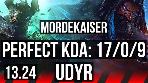 Mordekaiser Vs Udyr Top 1709 Rank 5 Morde Legendary 8 Solo
