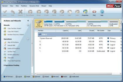 MiniTool Partition Wizard Server Edition 7 6 Download