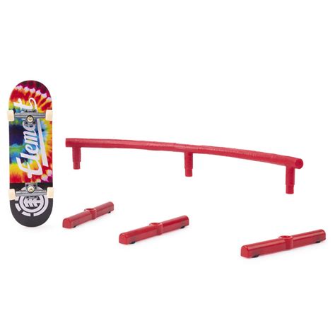 Tech Deck Street Hits Element And Curved Rail