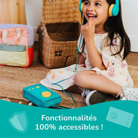 Coque De Protection En Silicone Vert Lunii