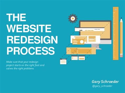 the website redesign process
