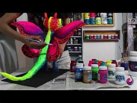 Cómo Pintar Un Alebrije Youtube Alebrijes Como Hacer Alebrijes