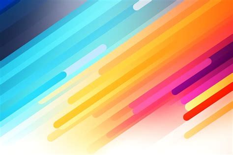 A Colorful Lines In A Line Pattern Premium Photo