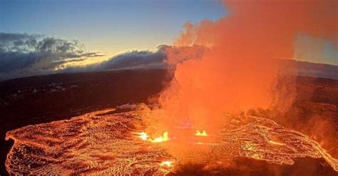Watch Volcano Erupts On Hawaiis Big Island