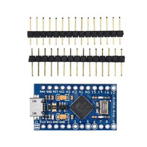 Promicro 5v Development Board Expansion Card Microcontroller Mini 16m