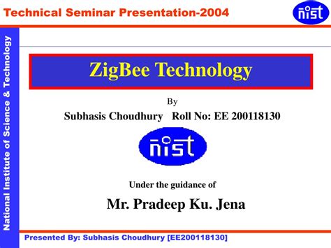 PPT ZigBee Technology PowerPoint Presentation Free Download ID 9485173