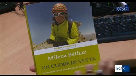 Un cuore in vetta Milena Béthaz al TGR Valle d Aosta YouTube