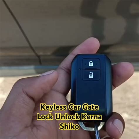 Keyless Key Se Gate Lock Unlock Kerna Shikho Drivewithamansinha Howtodrive Shorts