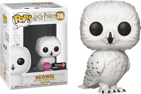 Funko Harry Potter Pop Movies Hedwig Exclusive Vinyl Figure 76 Flocked