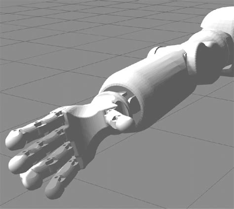 Applying Inverse Kinematics Plugin To The 3d Model Of Right Manipulator