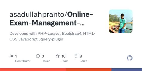 GitHub Asadullahpranto Online Exam Management System Developed With