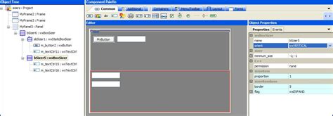 Los Sizer De Wxpython En Wxformbuilder