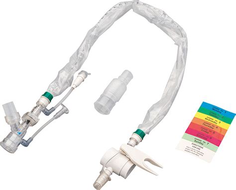 Disposable Medical Pvc Closed Suction Catheter System 72h Tracheostomy