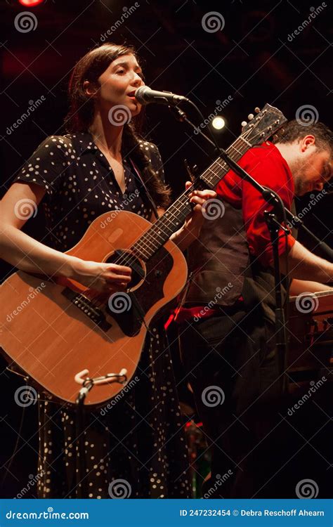 Lisa Hannigan Performing At Hammerstein Ballroom Editorial Stock Image