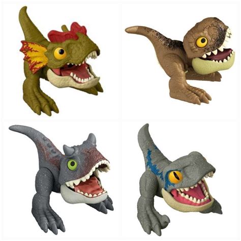 Jual Jurassic World Dominions Uncaged Snap Squad Carnotaurus Attitude
