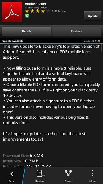 Adobe Reader Update Blackberry Forums At
