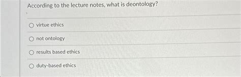 Solved According To The Lecture Notes What Is Chegg