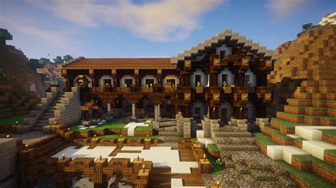 Minecraft Medieval Stables