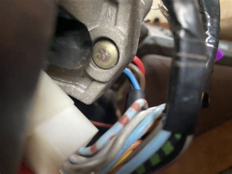 Problem Replacing Ignition Switch Looks Like Factory Unit Was Installed With Breakaway Bolts