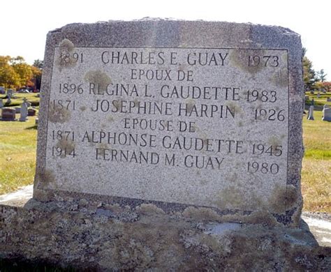 Charles Elzear Albert Guay 1891 1973 Find A Grave Memorial