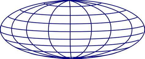 Globe Grid Oval