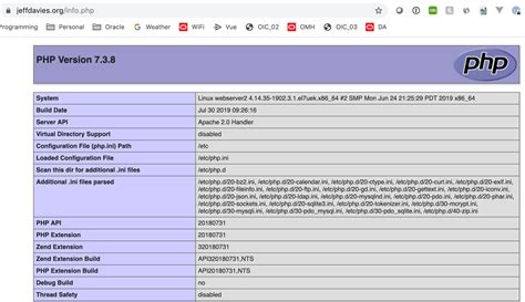 Installing Apache And Php 7 On Oci By Jeff Davies Oracle Developers