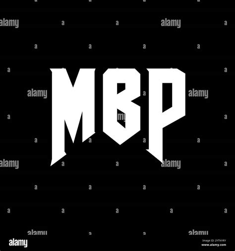 Mbp Letter Logo Design For Technology Company Mbp Logo Design Black