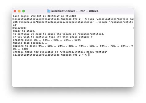 How To Create A Bootable MacOS Ventura USB Installer Video IClarified