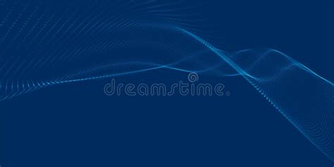 Futuristic Dot Wave Abstract Digital Particle Wave Technology Background Colored Musical Wave