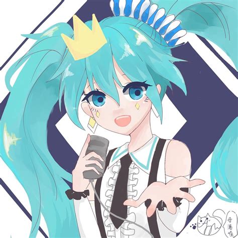 香腸多多（sonya） On Twitter 玩 好久以前的miku 對 雖然看不出來 但他確實是miku