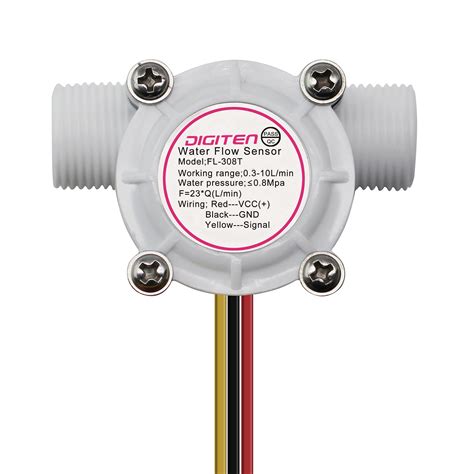 Buy DIGITEN G Water Flow Sensor Witch Hall Effect Flowmeter Liquid Fluid Meter Sensor Switch