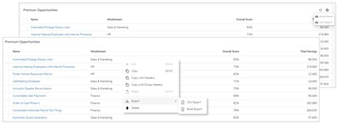 Utilizing Table Sections Shibumi Help