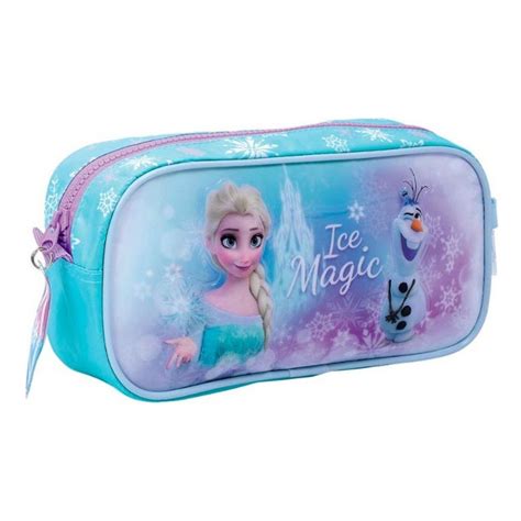 Cartuchera Frozen Disney Cierre Canopla Super Amplia