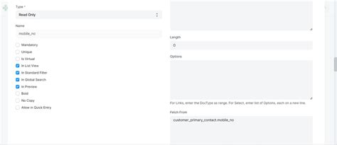 Field Type Read Only Fetch From Customization Frappe Forum
