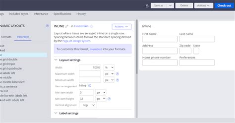 Pega Learnings How To Use Inline Layouts In Pega