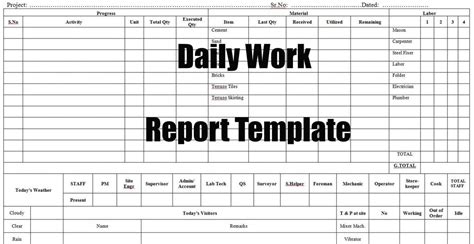 Engineering Progress Report Template
